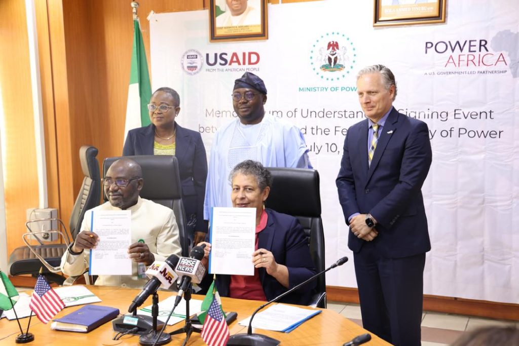 USAID Signs MOU with the Ministry of Power and Pledges ₦115.2 ($75 ...