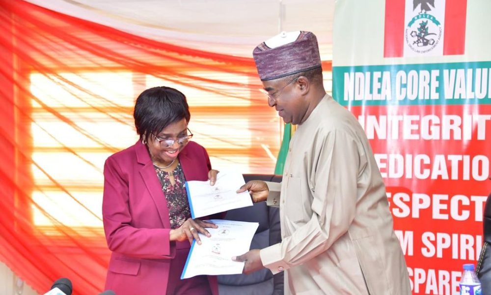NDLEA, NAFDAC Sign MoU to strengthen Collaboration on Illicit Drugs ...