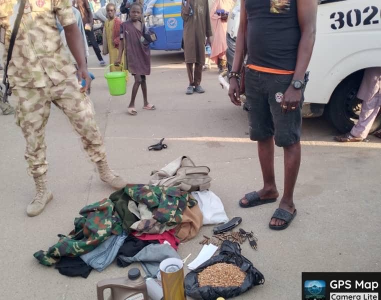 Soldier Arrested at Borno Express Terminal with Ammunition
